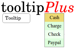 Simple Tooltip Plus demo