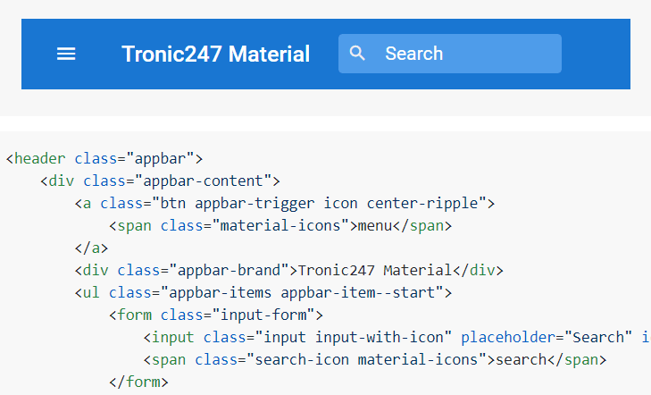 Material Design Framework - Material.js | Free jQuery Plugins
