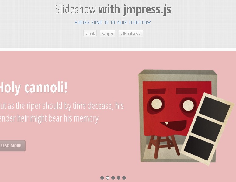 Responsive 3D Effects Slideshow Plugin | Free jQuery Plugins