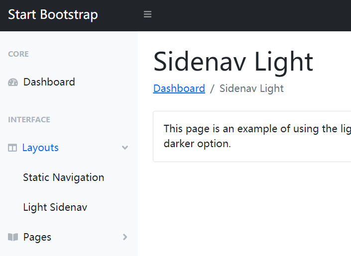 Professional Dashboard Template With Bootstrap 5/4 - SB Admin | Free ...