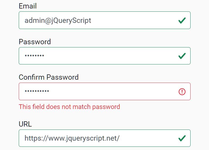 10 Best Form Validation Javascript Plugins 2022 Update Jquery Script ... 10 Best Form Validation Javascript Plugins 2022 Update Jquery Script ...