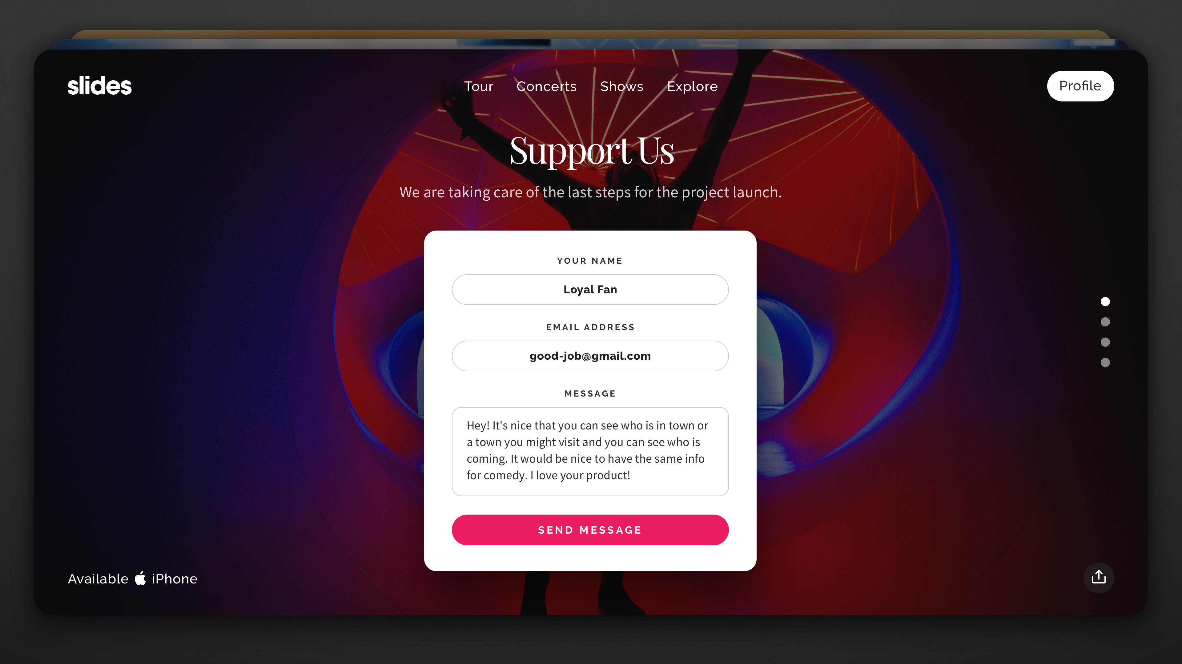 A Beautiful Website Builder - Slides Framework | jQuery Script