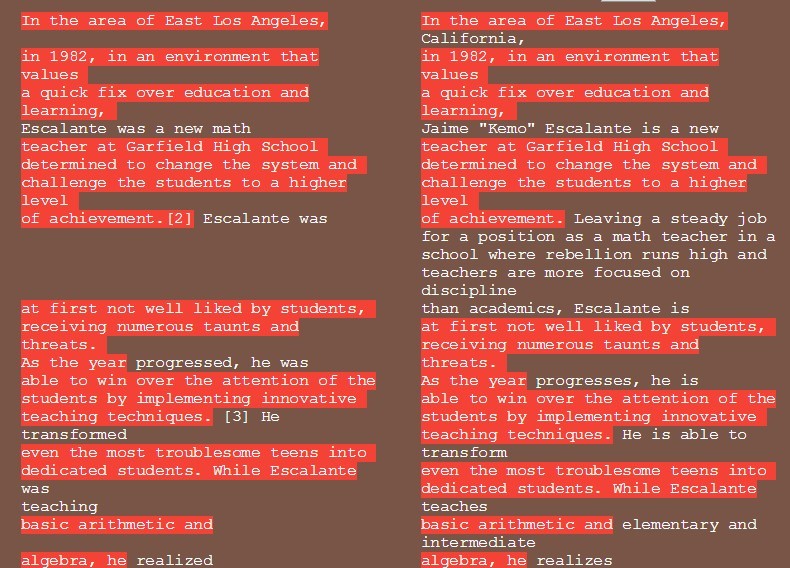 JQuery Text Comparison Plugins JQuery Script