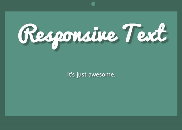 jQuery Responsive Text Plugin - Responsive Text | Free jQuery Plugins jQuery Responsive Text Plugin - Responsive Text | Free jQuery Plugins