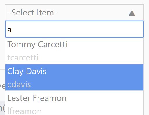 Enhance Select Box With Search And Secondary Text JQuery Better Dropdown Free JQuery Plugins