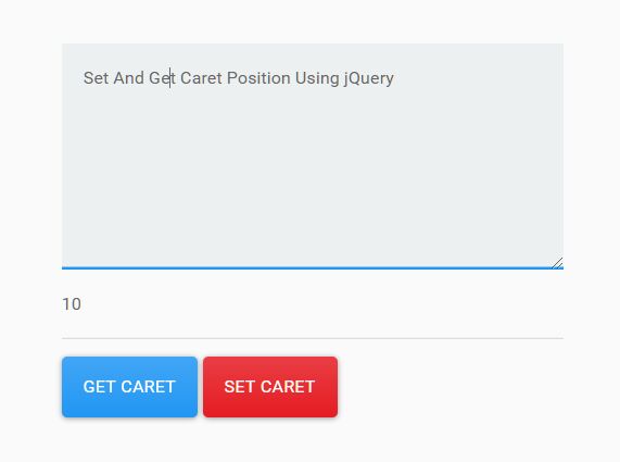 Set And Get Caret Position Using jQuery - Caret.js | Free jQuery Plugins Set And Get Caret Position Using jQuery - Caret.js | Free jQuery Plugins